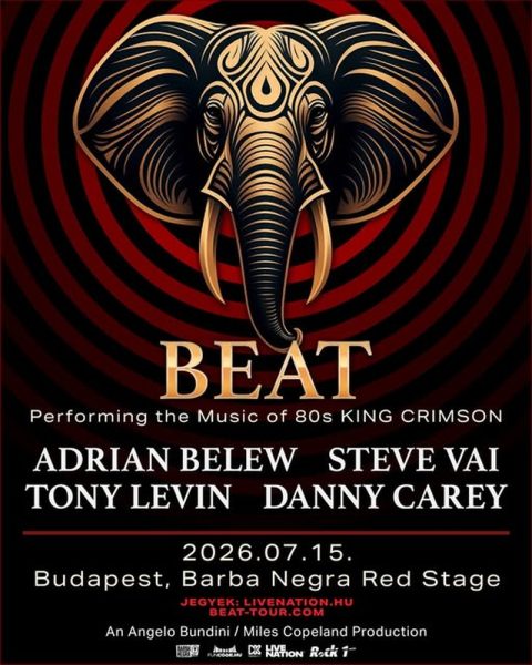 BEAT – King Crimsont játszik Steve Vai Budapesten - Hard Rock Magazin